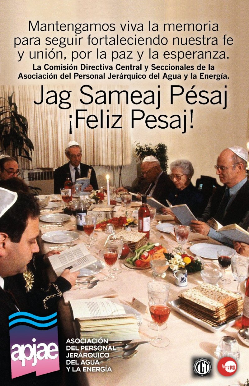 Jag Sameaj Pésaj ¡Feliz Pesaj! - Apjae